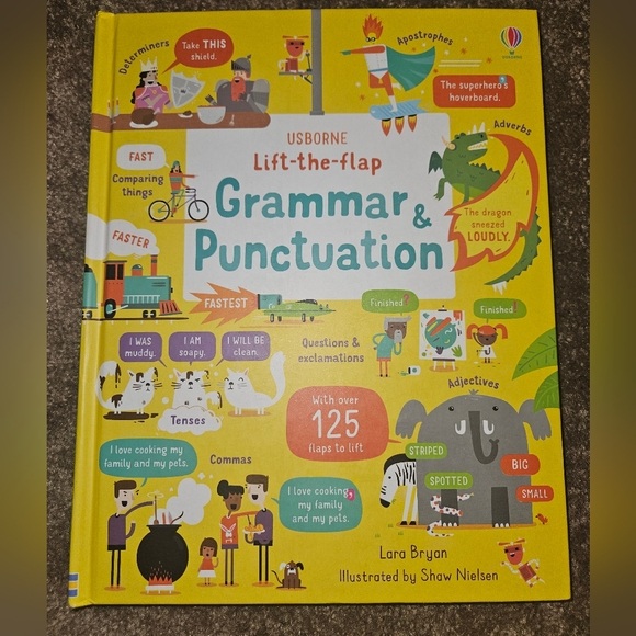 usborne | Other | Usborne Lift And Flap Grammer Punctuation Like New ...